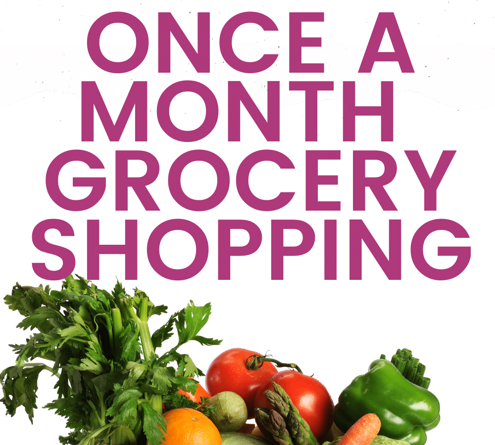 19 Easy Tips for Your Once a Month Grocery Shopping Trip - Frozen Pennies